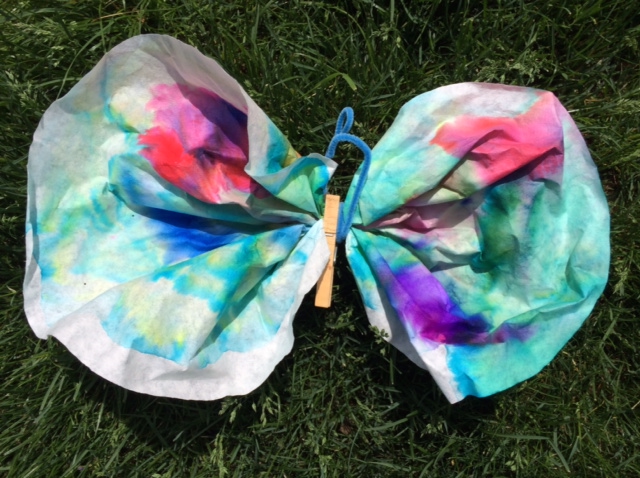 Coffee Filter Butterflies