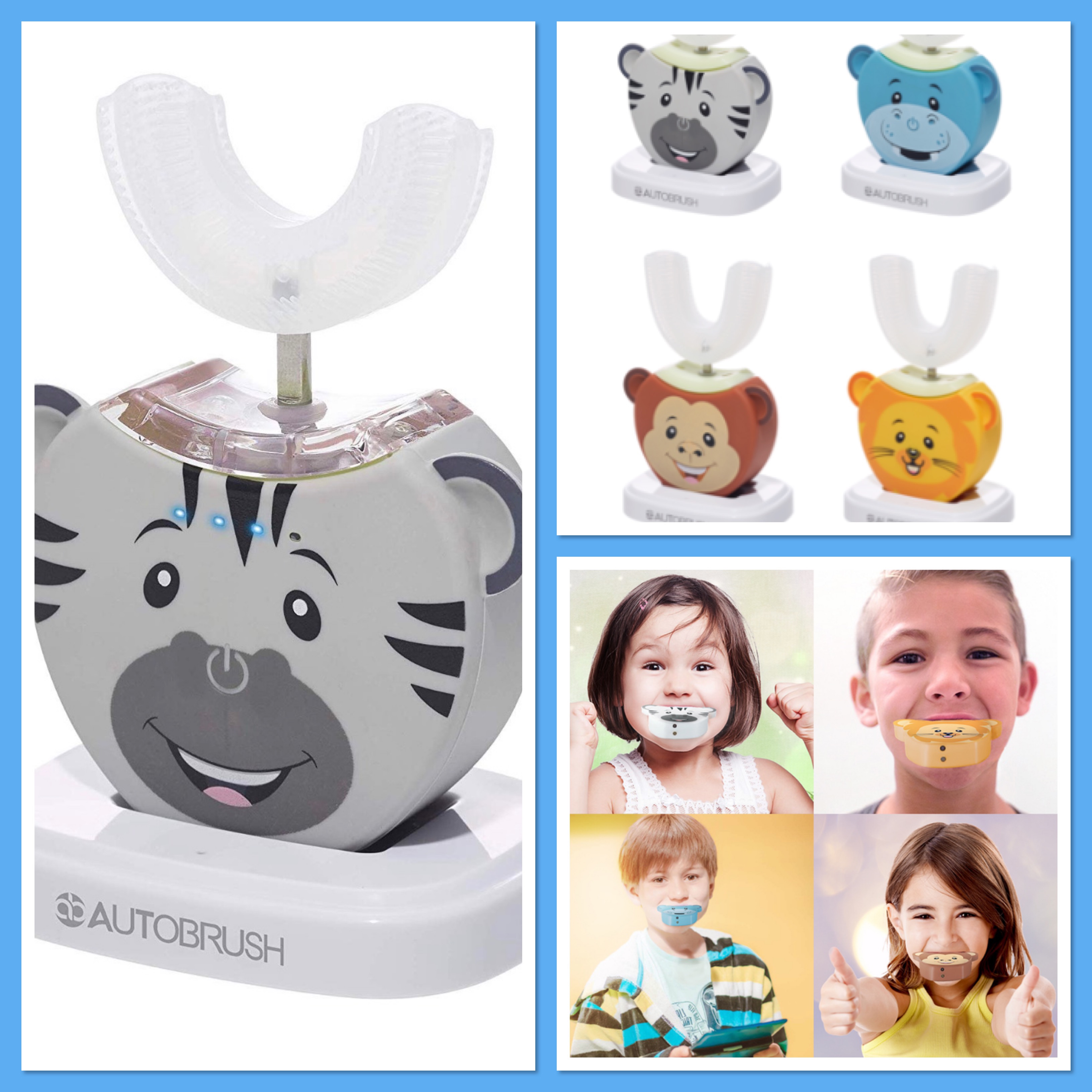 AutoBrush: Brush All Teeth at Once