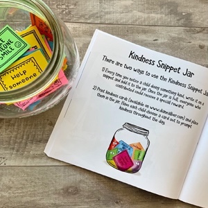 Kindness Snippet Jar by Diane Alber