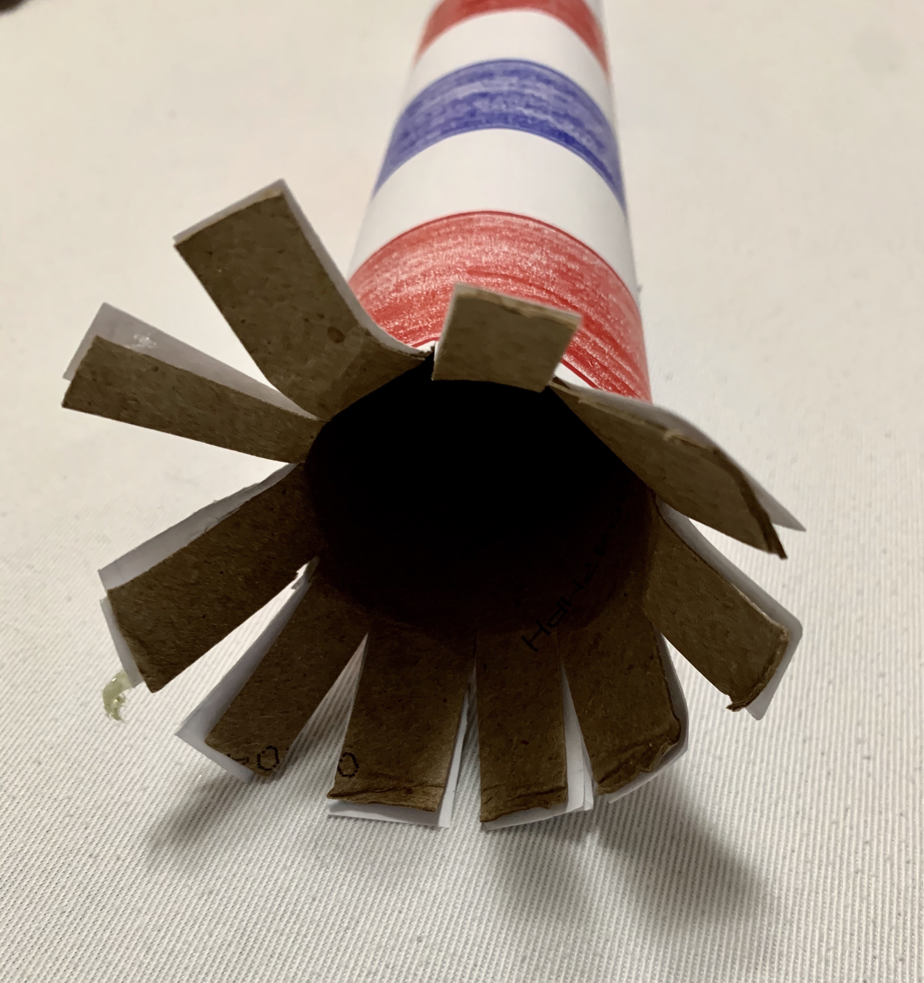 Patriotic Paper Plate Ring Toss