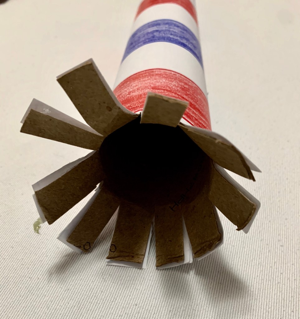 Patriotic Paper Plate Ring Toss