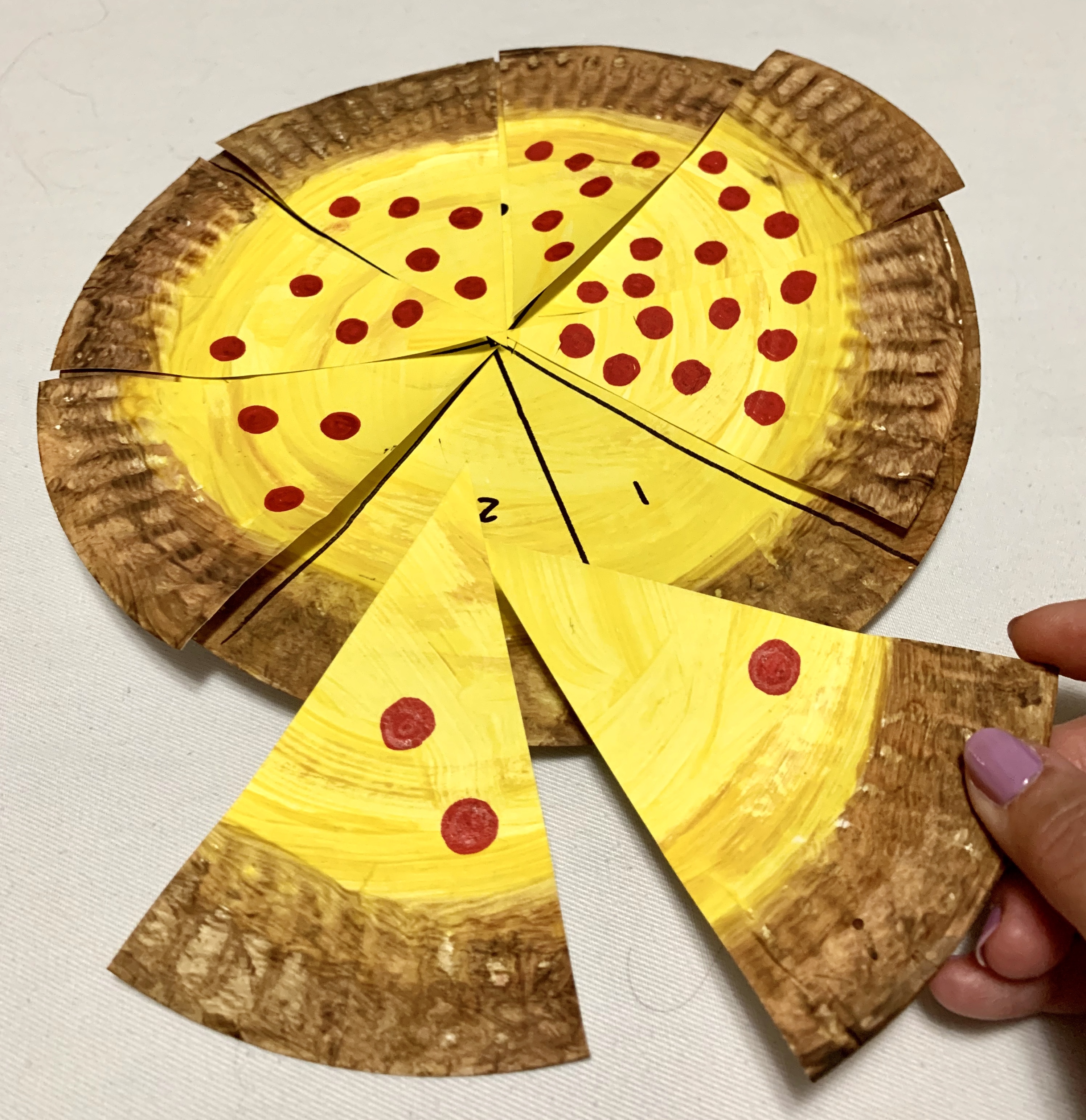 Pizza Counting Puzzle