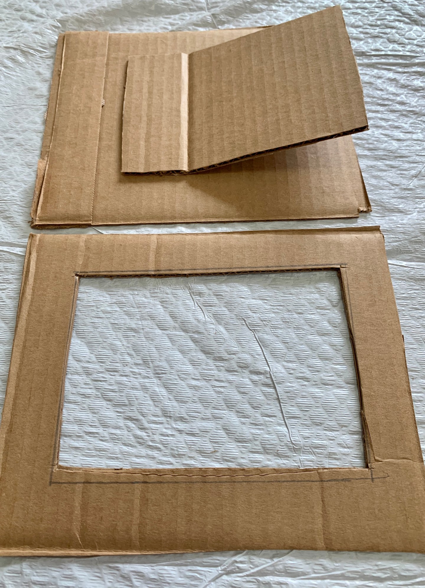 Holiday Cardboard Picture Frames