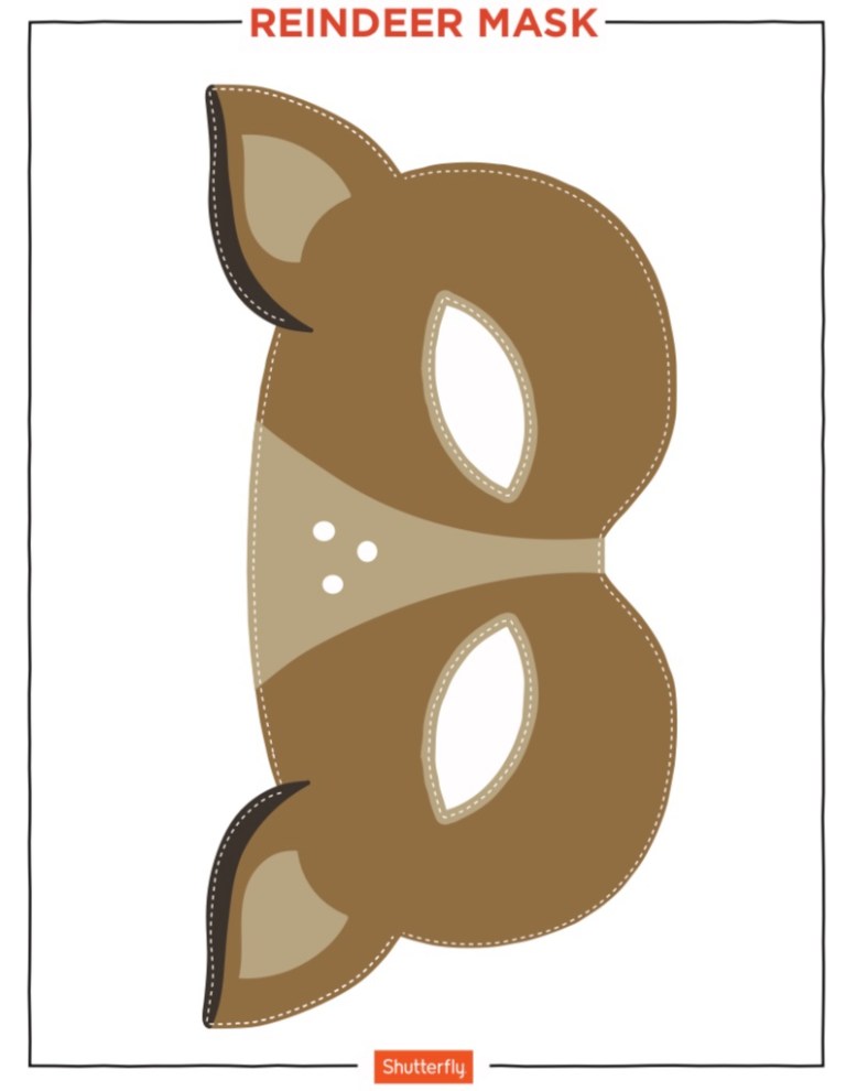 Reindeer Mask