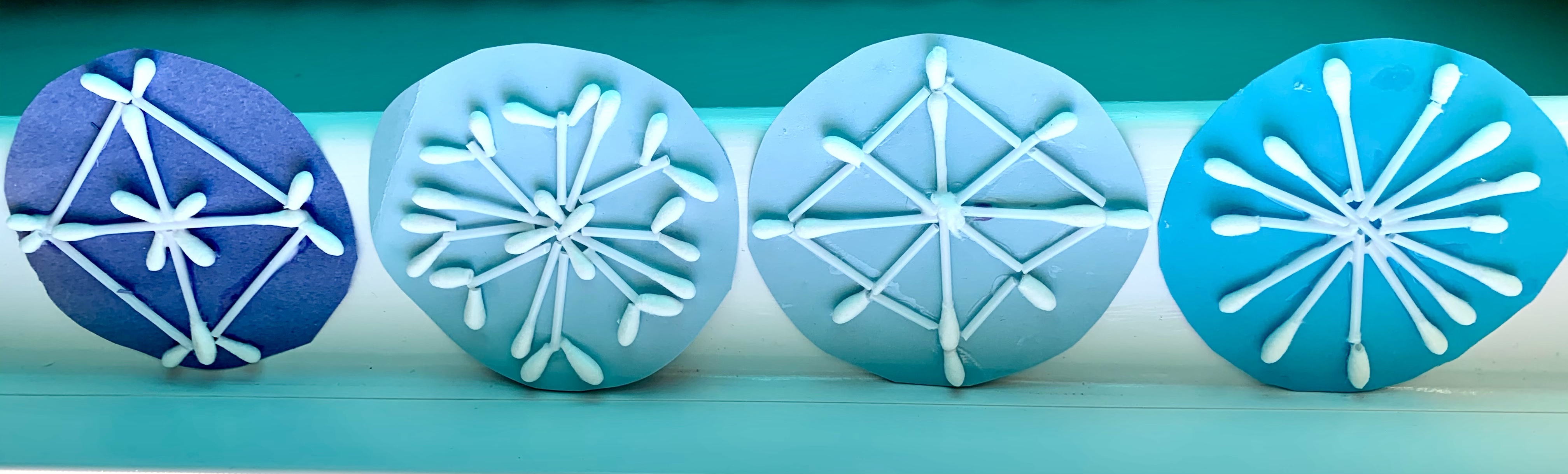 Q-Tip Snowflakes