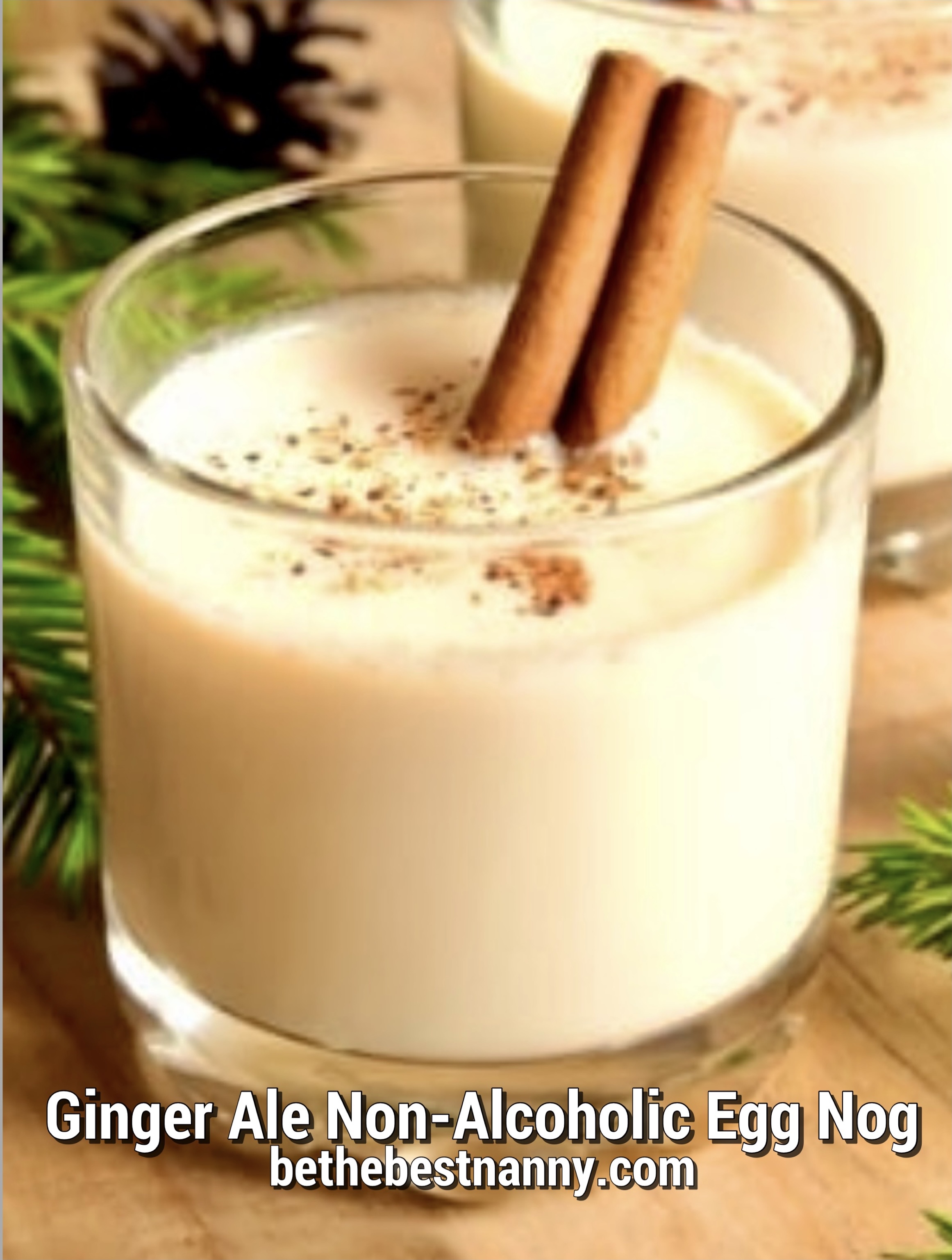 Ginger Ale & Ice Cream Egg Nog