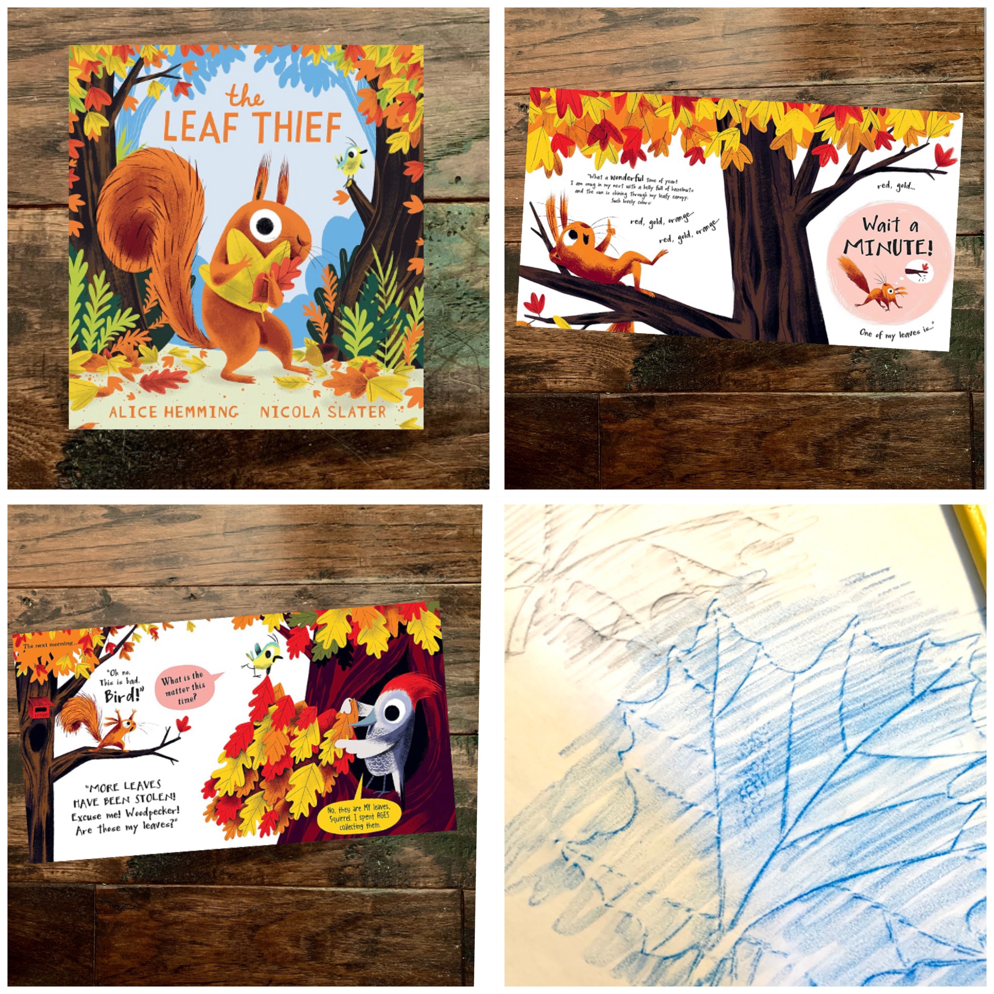 “The Leaf Thief ” by Alice Fleming and Nicola Slater