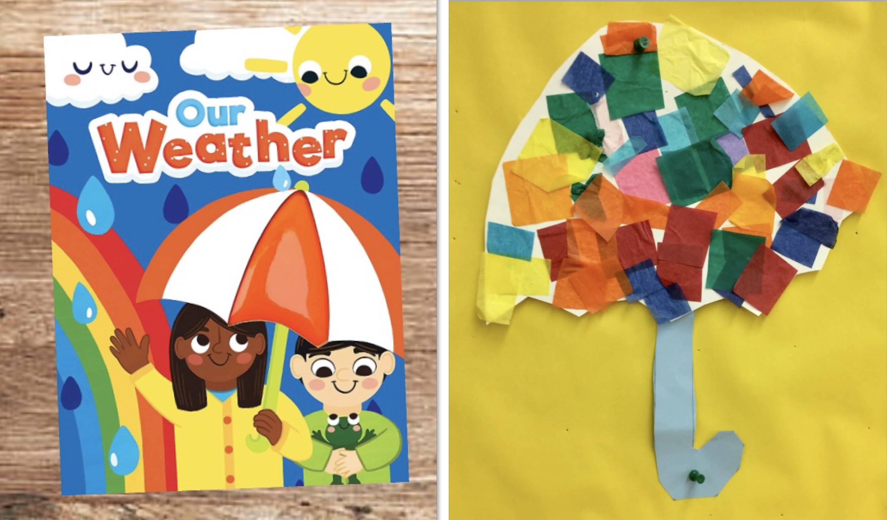 Our Weather Touch and Feel Board Book and Craft