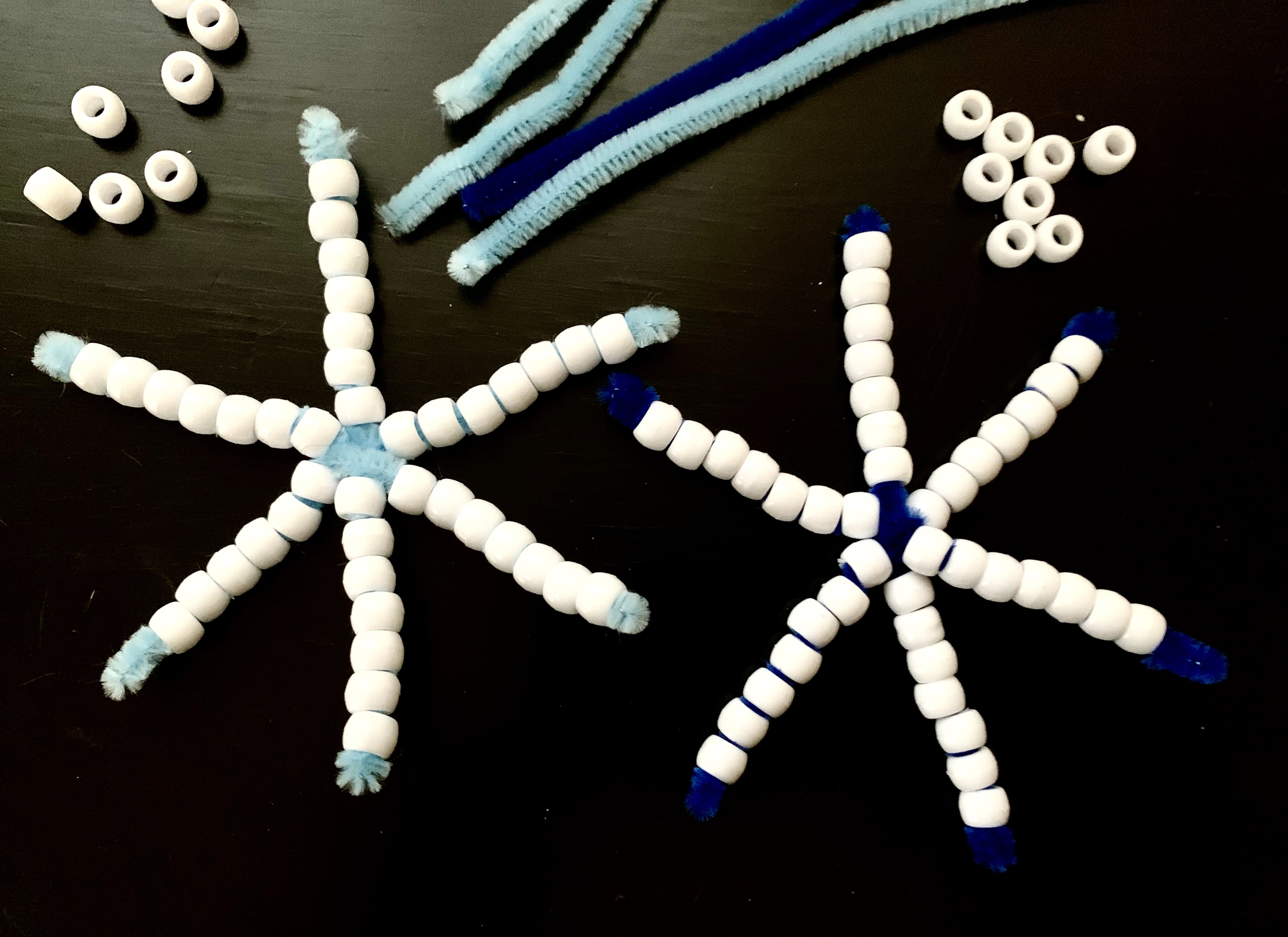 Beaded Snowflake Craft