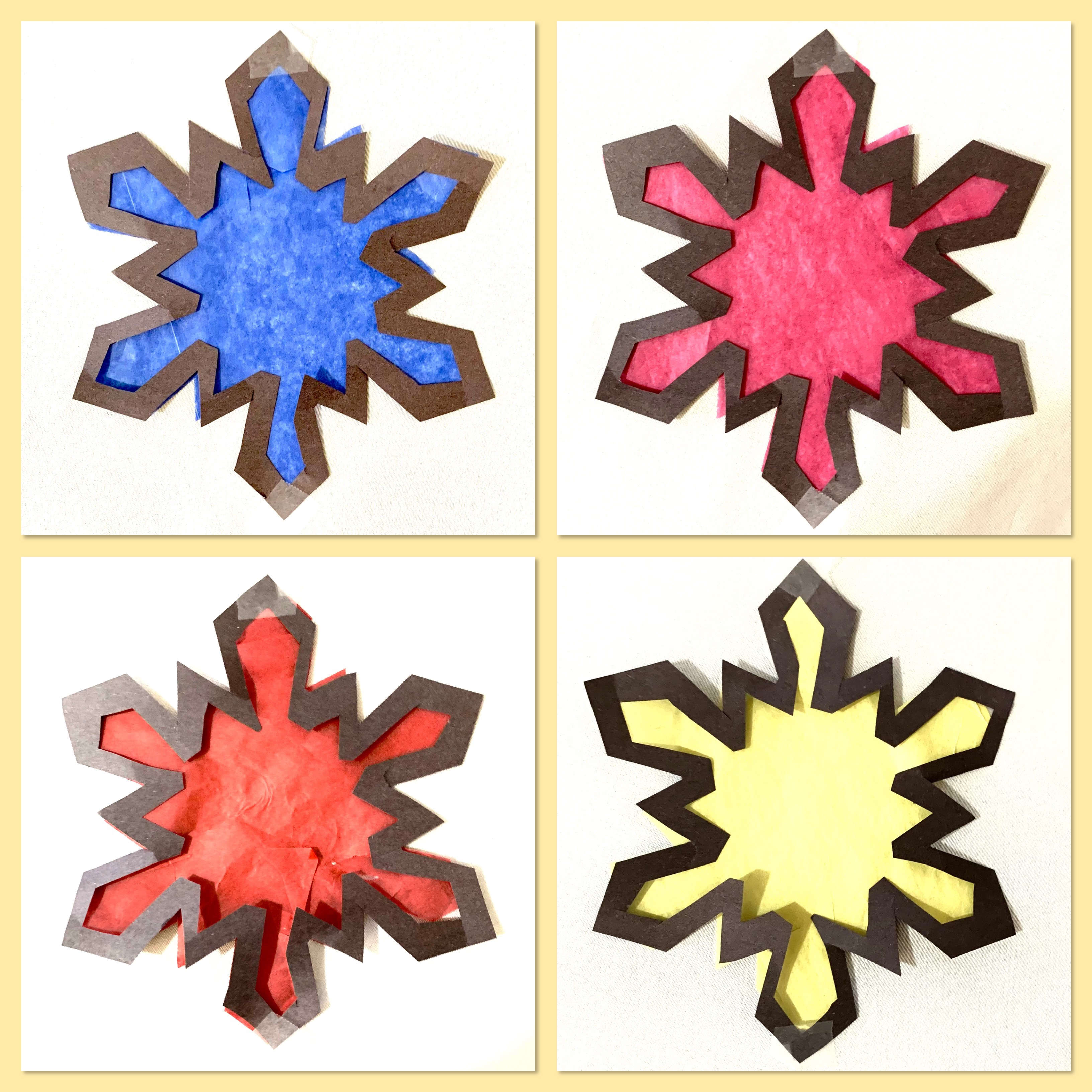Snowflake Sun Catcher