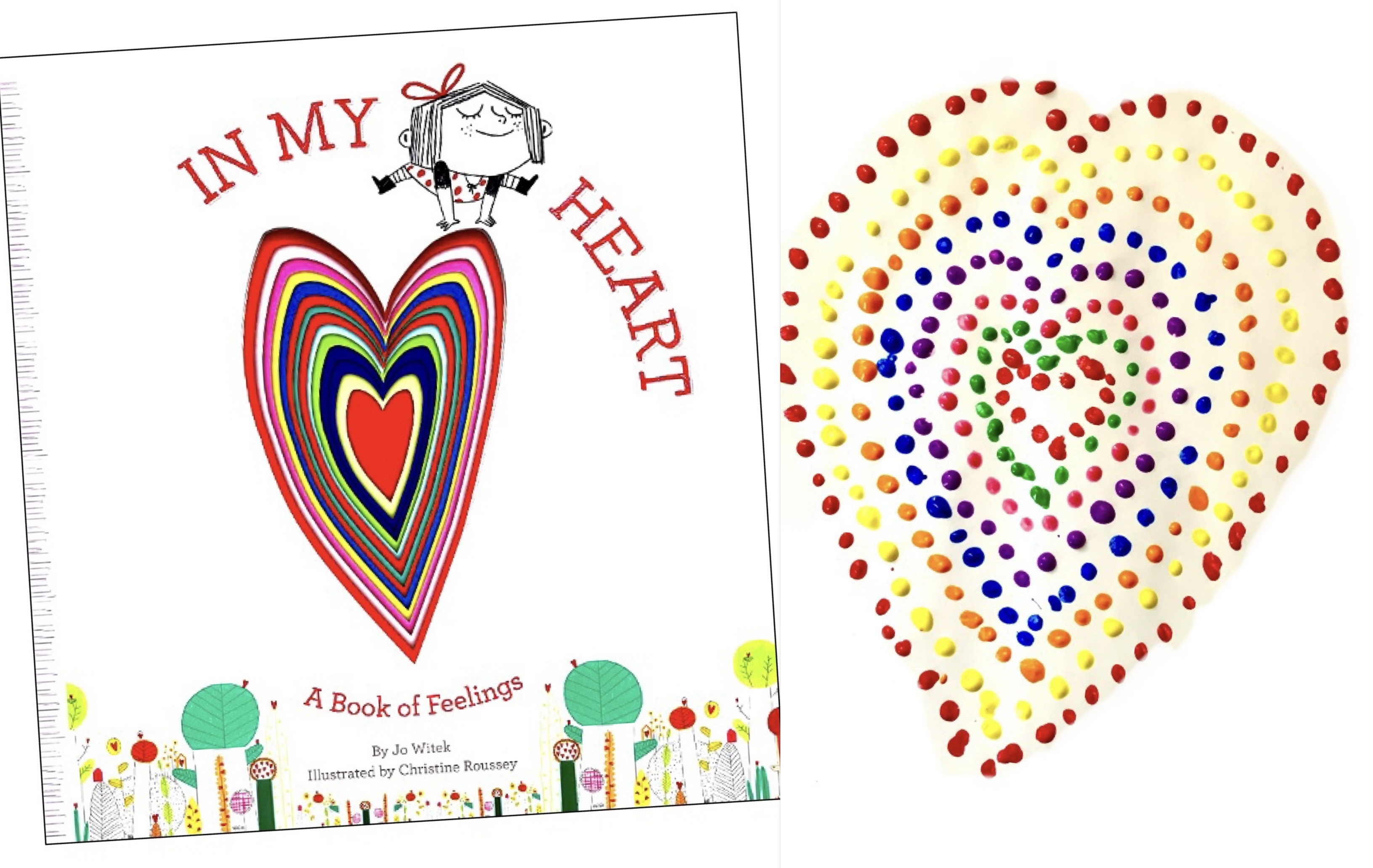“In My Heart” by Joe Witek and Painting