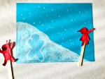 “The Snowy Day” and Stick Puppets