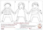 “The Paper Dolls” by Julia Donaldson and DIY Paper Dolls