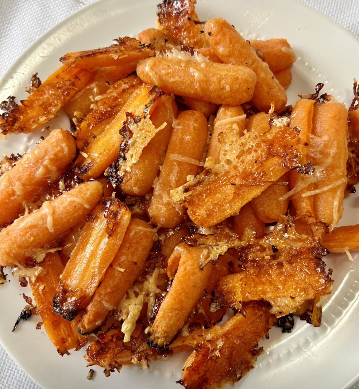 Parmesan Crunchy Carrots