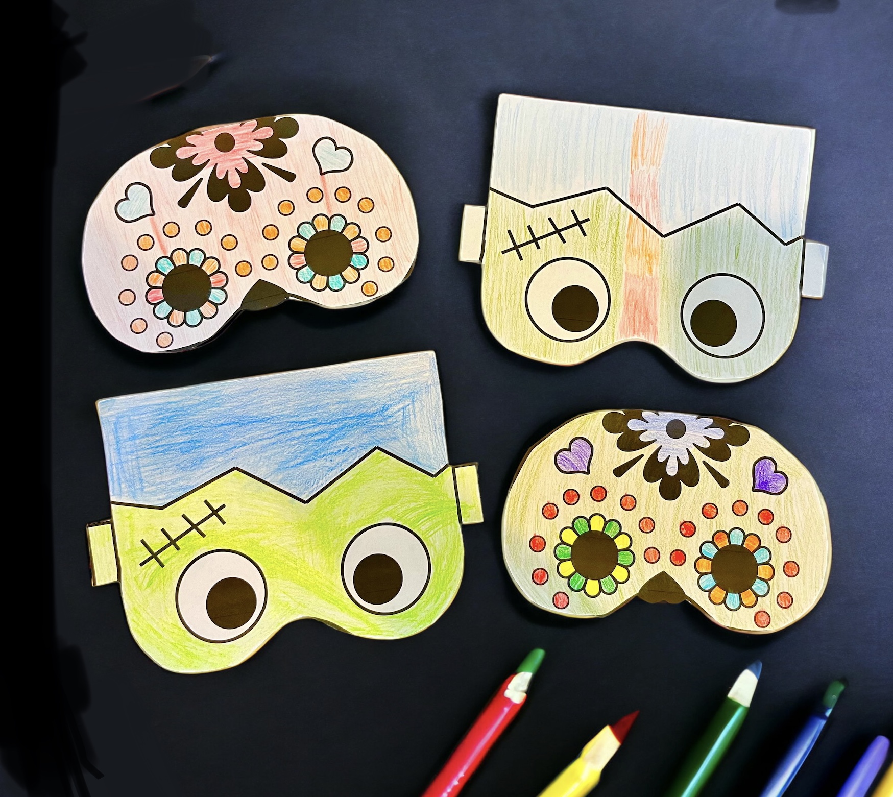 Halloween Masks to Print