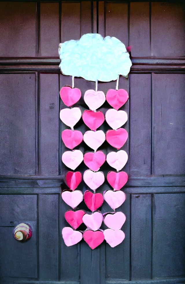 “The Day it Rained Hearts” and Raining Hearts Craft