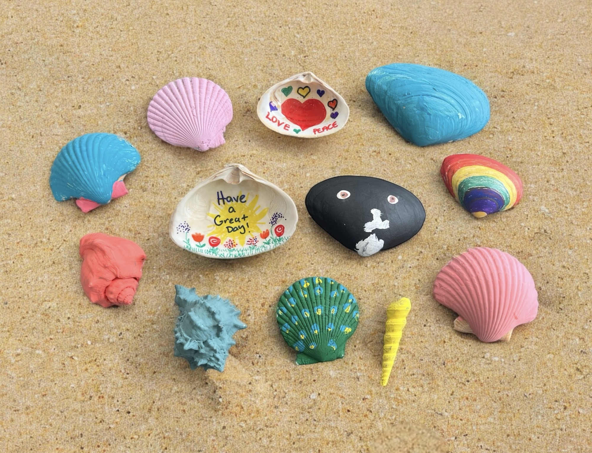 Painting Sea Shells