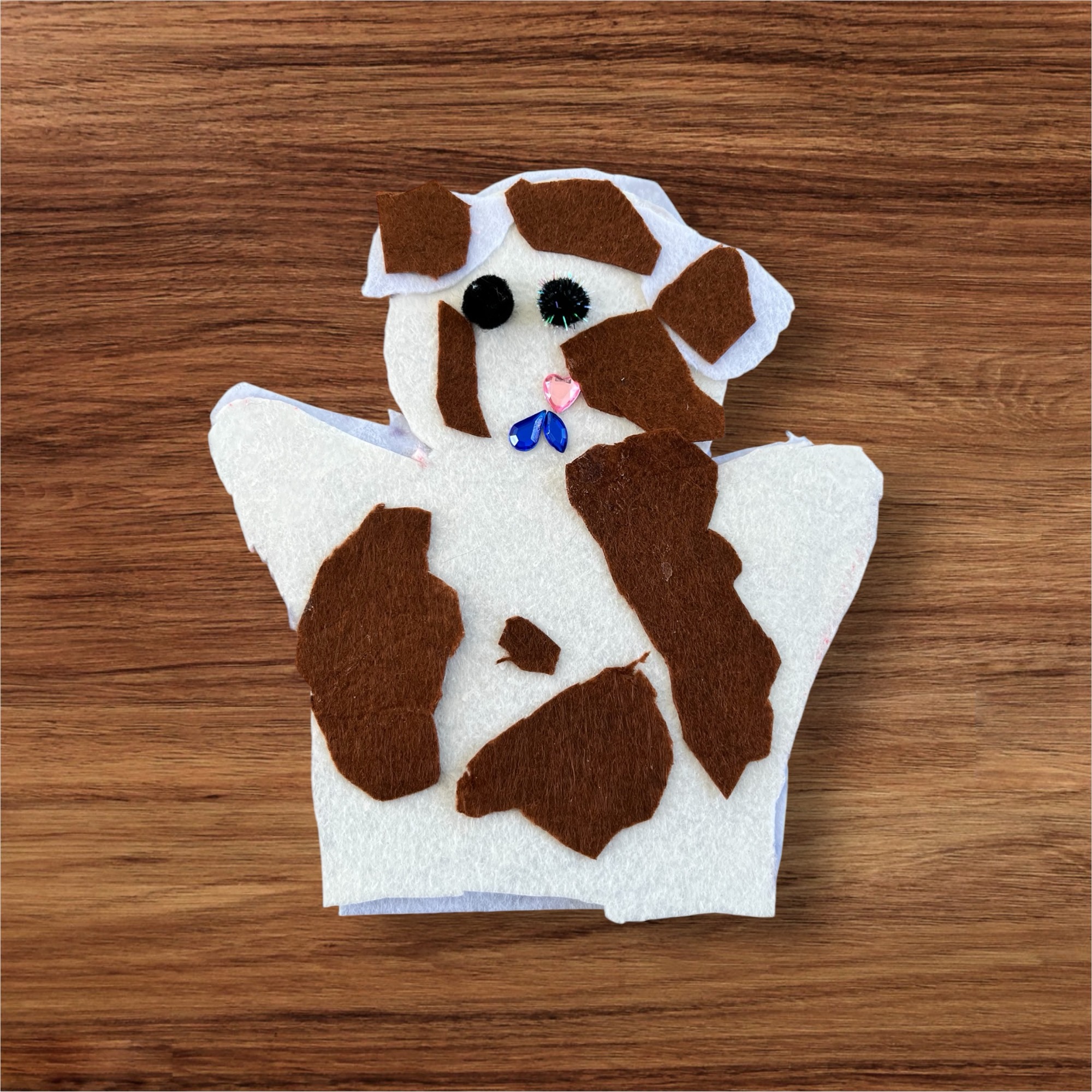 No-Sew Felt Hand Puppets
