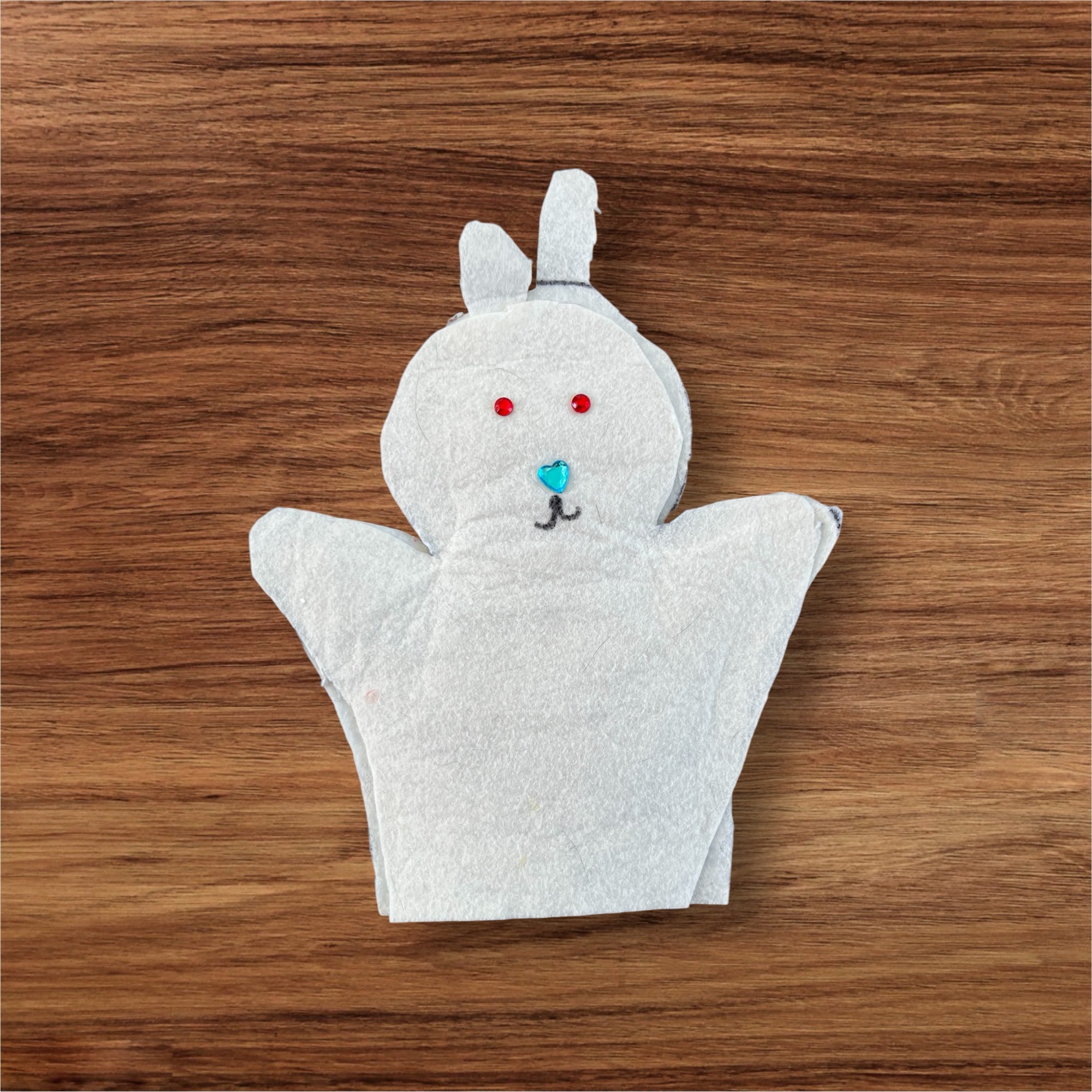 No-Sew Felt Hand Puppets