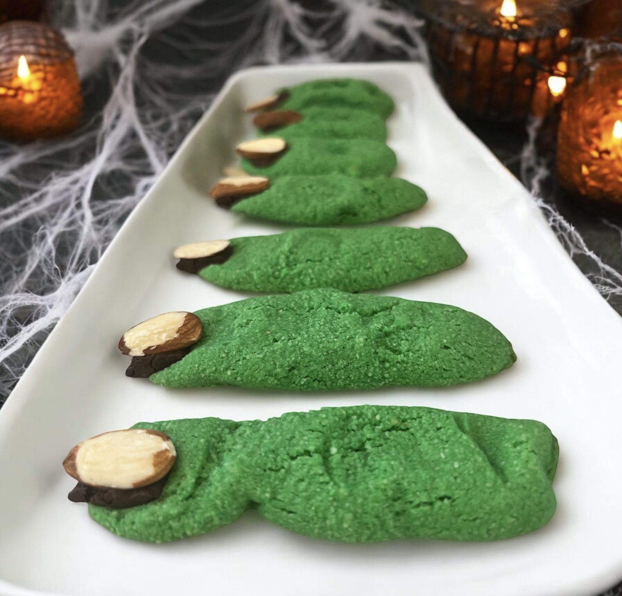 Vegan Witch Finger Cookies