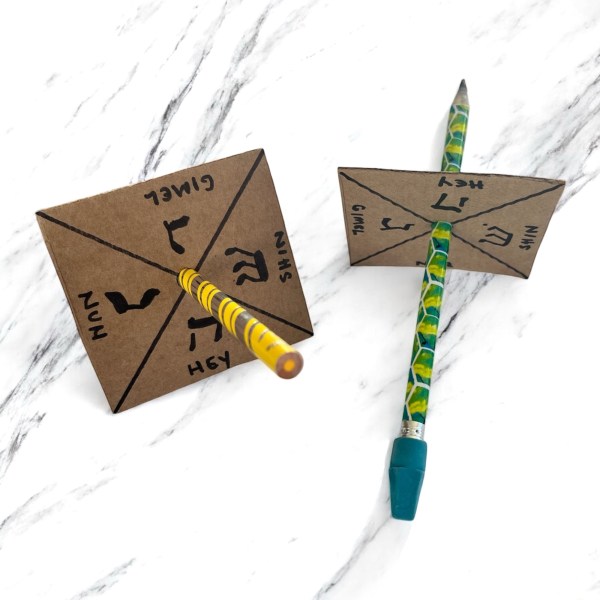 Easy Homemade Dreidel