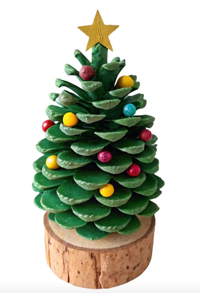 “The Tree That’s Meant to Be” and Pine Cone Christmas Tree Craft