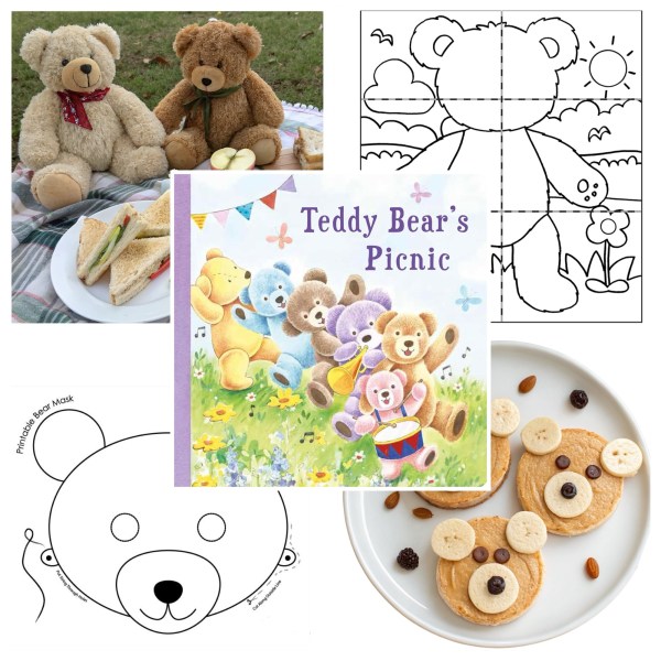 Have a Teddy Bear Picnic While Reading “Teddy Bear’s Picnic”