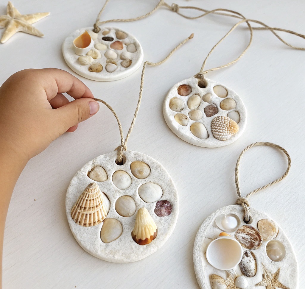 Clay Shell Mosaics