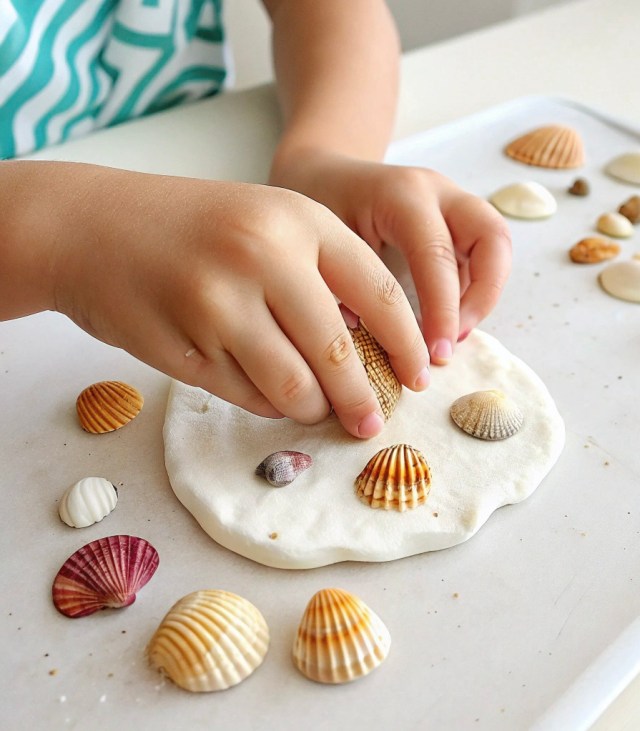 Clay Shell Mosaics