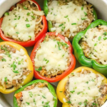Turkey Stuffed Bell Peppers
